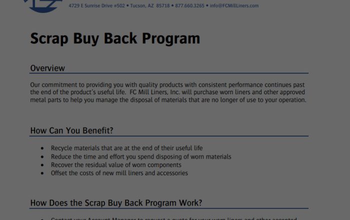 Company Overview and History | FC Mill Liners, Inc.